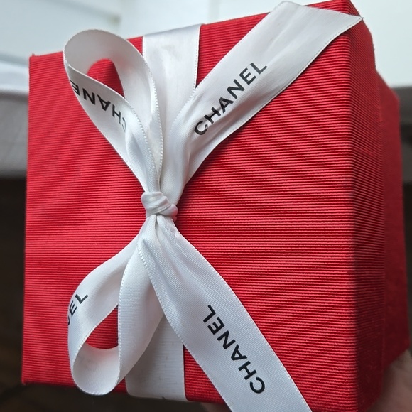 CHANEL | Bath & Body | Vintage Authentic Chanel Red 5x5 Hard Gift ...